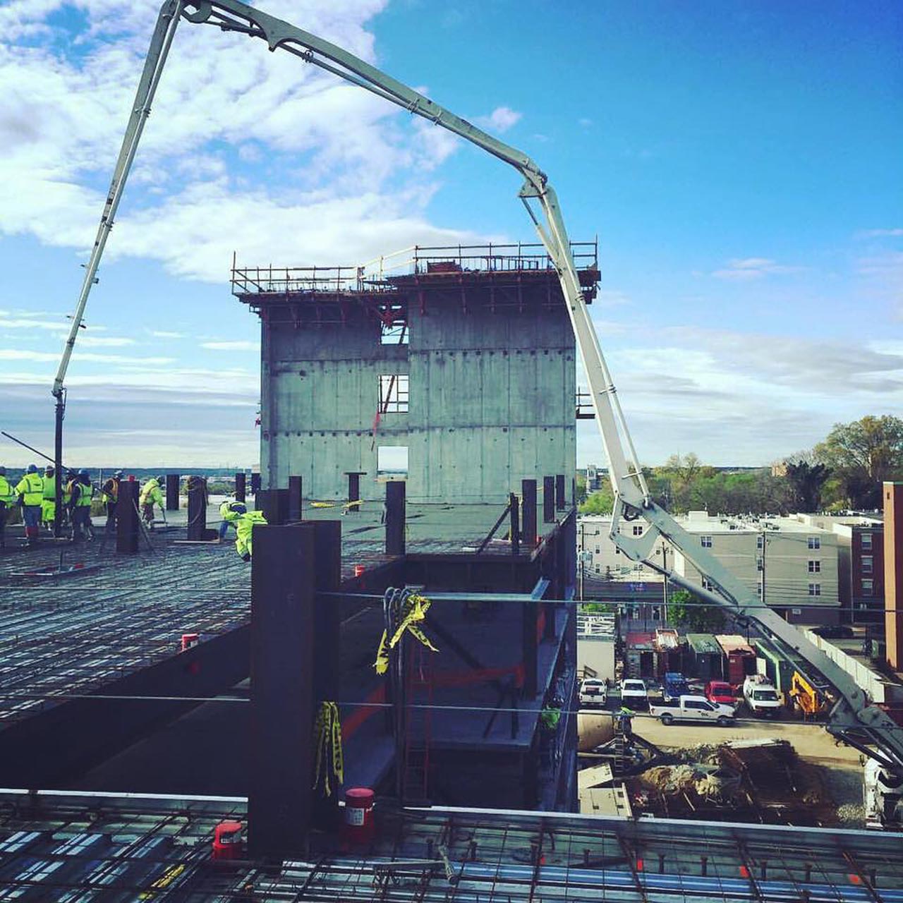 White 52 Meter 5 Section ZX Boom KCP Concrete Pump | Virginia Concrete ...