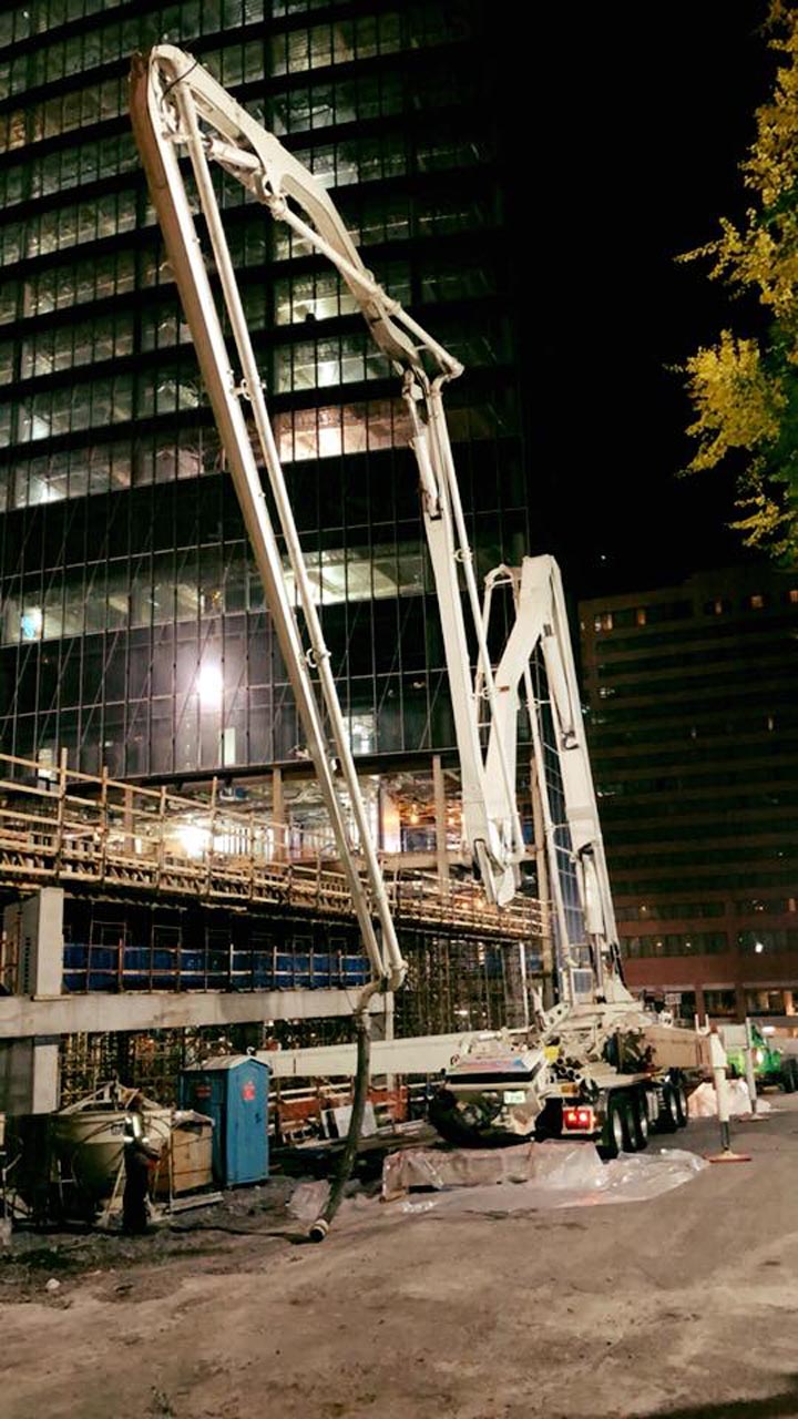 White 52 Meter 5 Section ZX Boom KCP Concrete Pump | Virginia Concrete ...