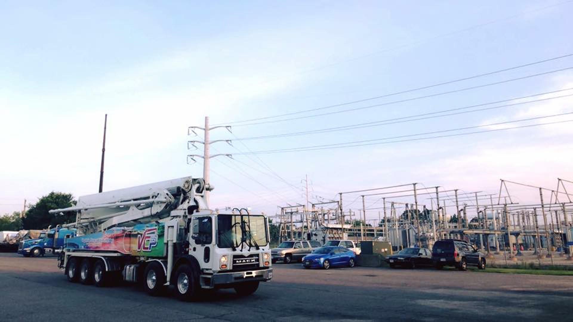 White 52 Meter 5 Section ZX Boom KCP Concrete Pump | Virginia Concrete ...